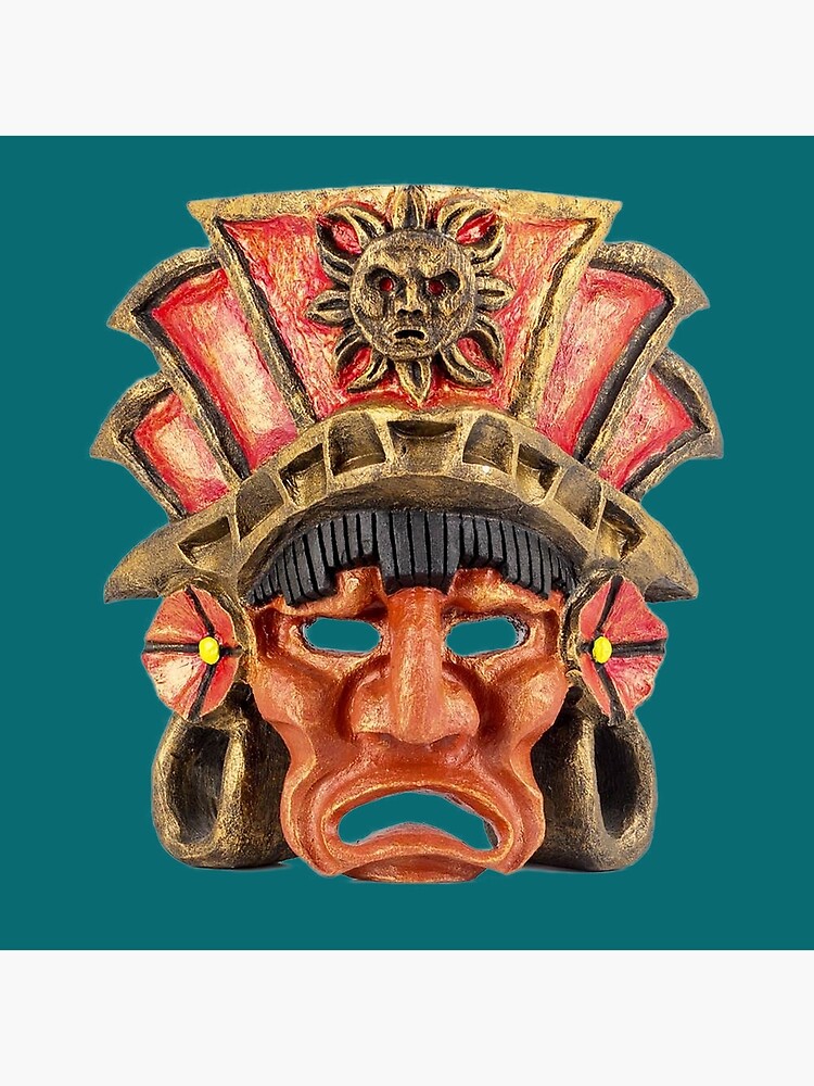 "Aztekischer Priester des Gottes Huitzilopochtli" Fotodruck von ...