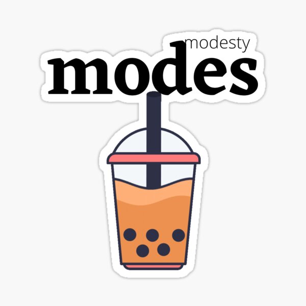 "Bubble tea modesty " Sticker for Sale by UmmiAtiyyah22 | Redbubble