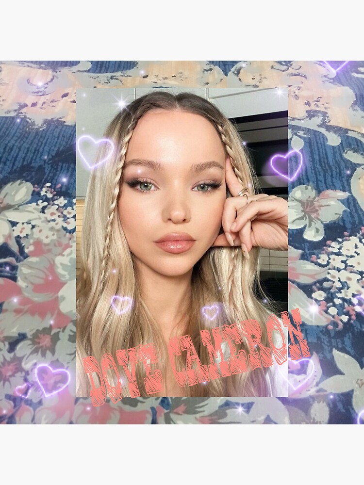 "DOVE CAMERON" Sticker for Sale by Alien17 | Redbubble