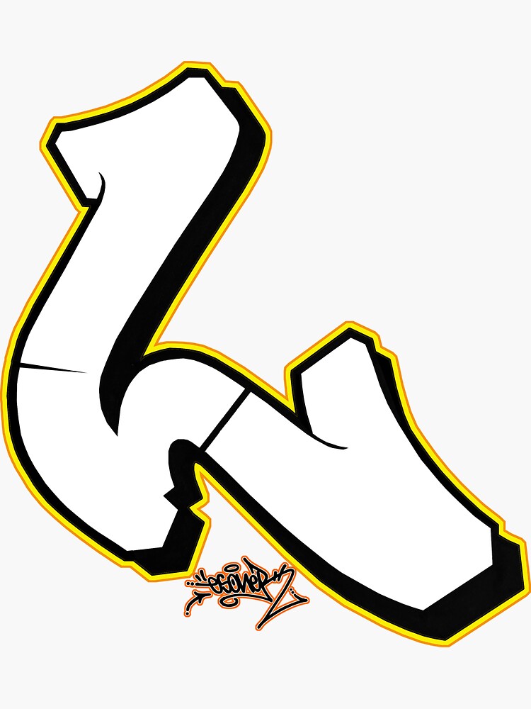 "LETTER L BY ESONE URBAN GRAFFITI STREET STYLE " Sticker for Sale by ...