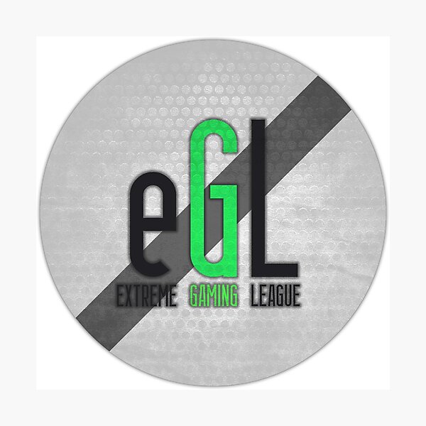 "eGL Gaming Logo" Photographic Print by NobleOfBirth | Redbubble