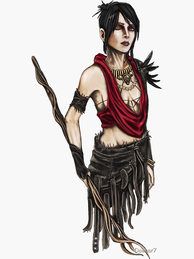 "Morrigan" Sticker for Sale by Daenar7 | Redbubble