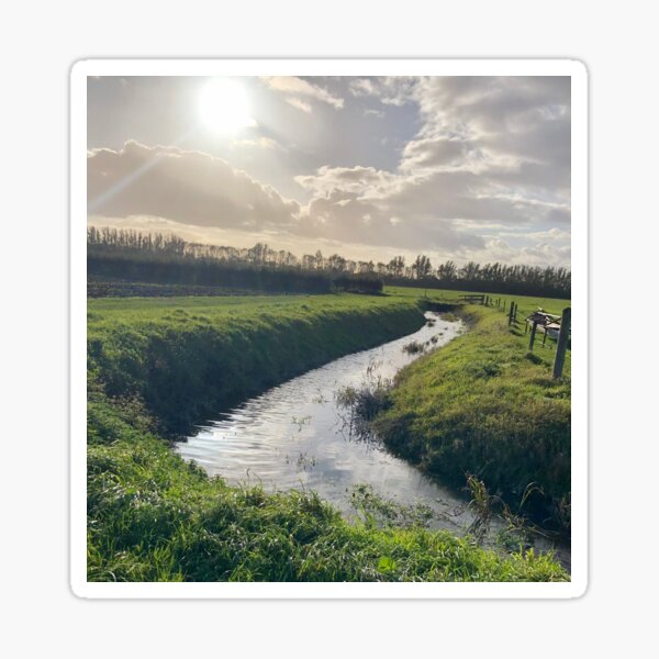 "Winding waterway walk" Sticker for Sale by K8Simmons | Redbubble