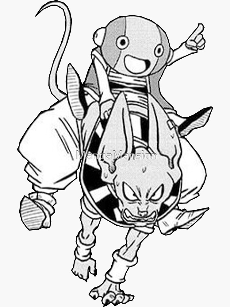 "DRAGON BALL SUPER - Beerus and Zeno" Sticker for Sale by MangaMansion ...