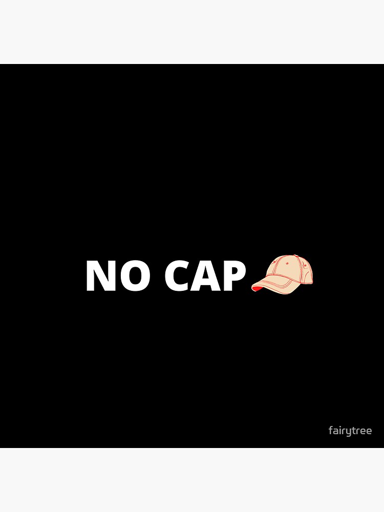 "No CAP" Sticker by fairytree | Redbubble