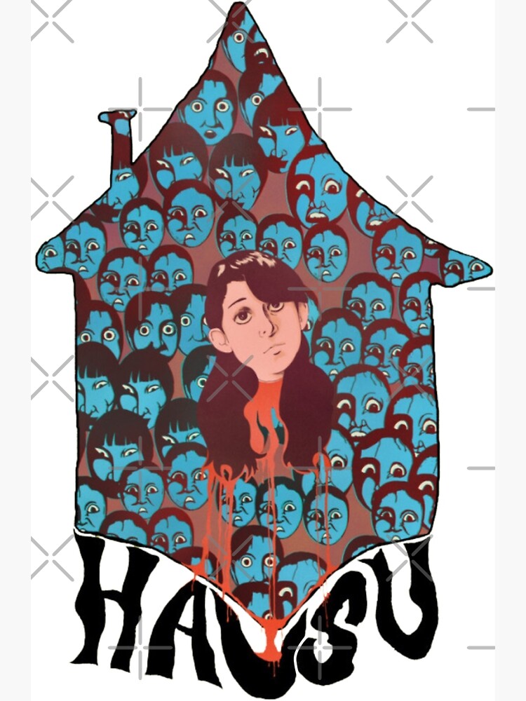 "HAUSU HOUSE" Poster for Sale by mujiwaruyo | Redbubble