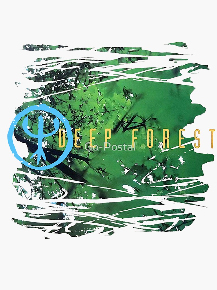 "Deep Forest Logo" Sticker for Sale by Go-Postal | Redbubble