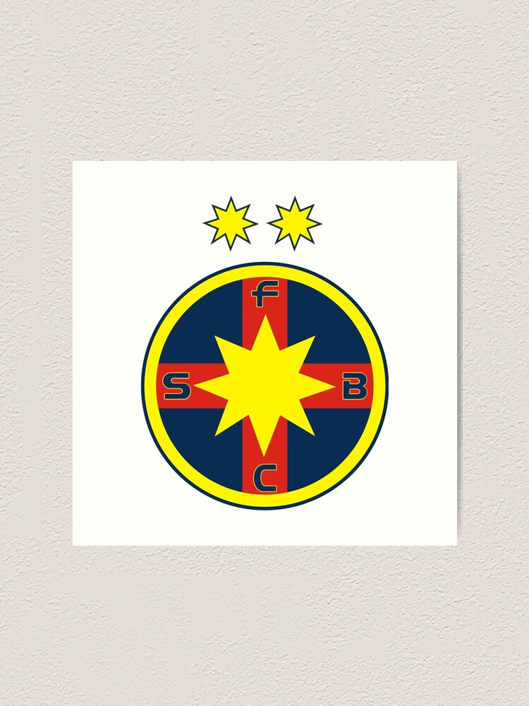 "ROMANIA-STEAU BUCURESTI FCSB LOGO" Art Print for Sale by rabiyeskaka ...