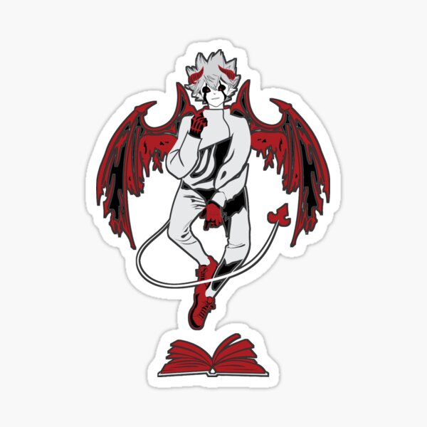 "demon boy" Sticker for Sale by grisaia | Redbubble