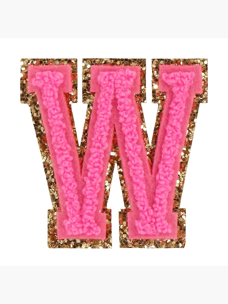 "W preppy letter" Poster for Sale by DiorBrush | Redbubble