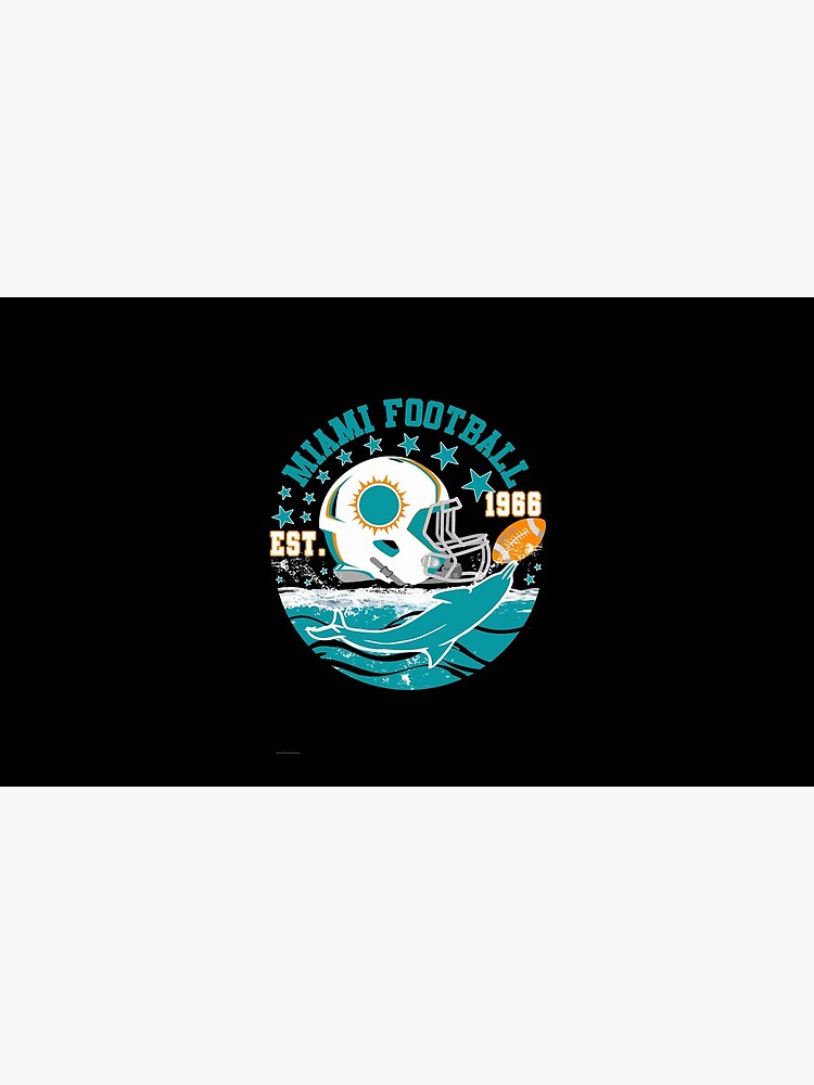 "Miami Est 1966 Football Helmet Novelty Dolphin Sports" Coffee Mug for ...