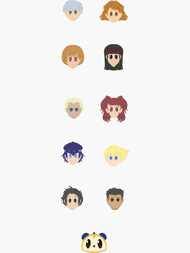 "Persona 4 Investigation Team Set + Tohru Adachi and Ryotaro Dojima ...