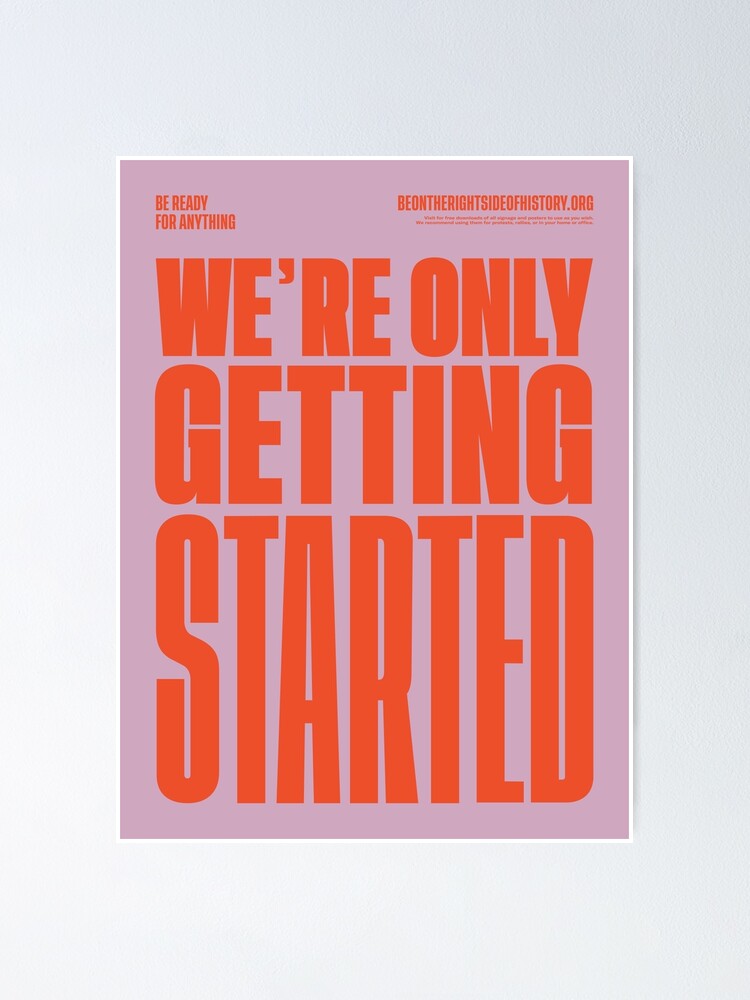 "We're Only Getting Started - Chimamanda Ngozi Adichie Quote Feminist ...