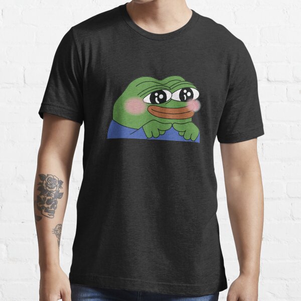 Camiseta «peepoShy Emote de alta calidad» de SimplyNewDesign | Redbubble