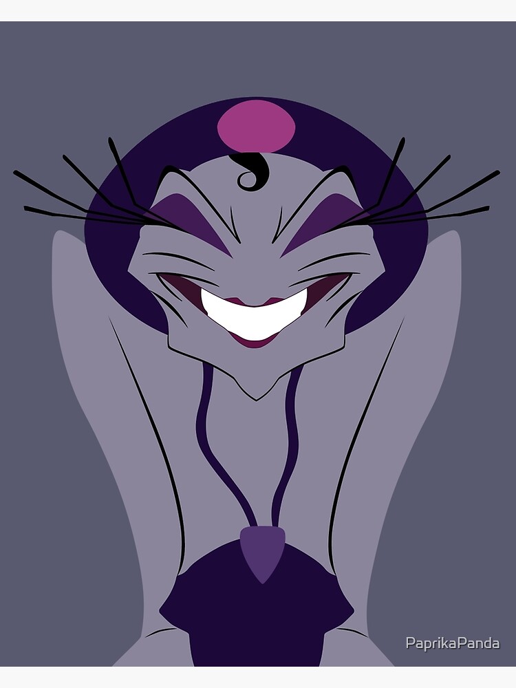 "Minimal Yzma" Poster by PaprikaPanda | Redbubble