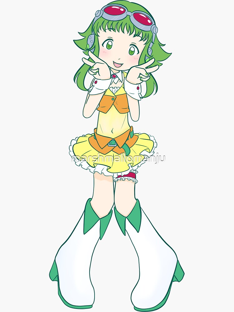 "GUMI" Sticker for Sale by marshmallomanju | Redbubble