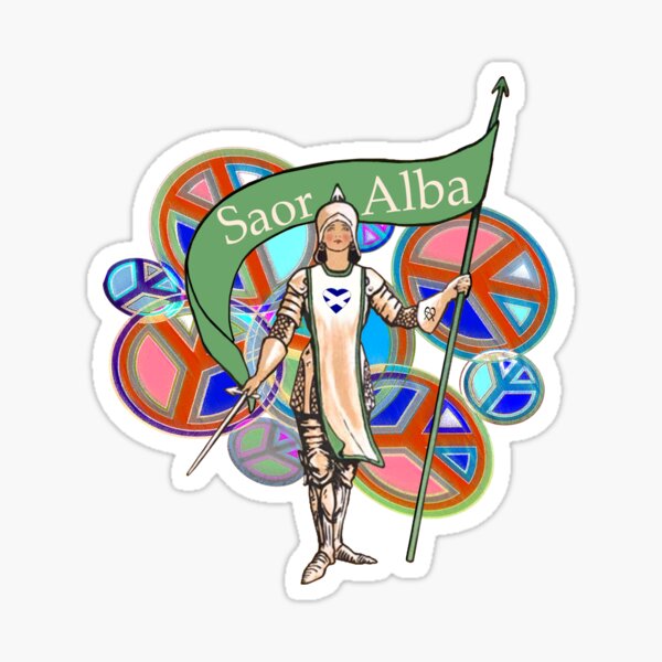 "Scottish Independence Feminist Saor Alba" Sticker for Sale by ...