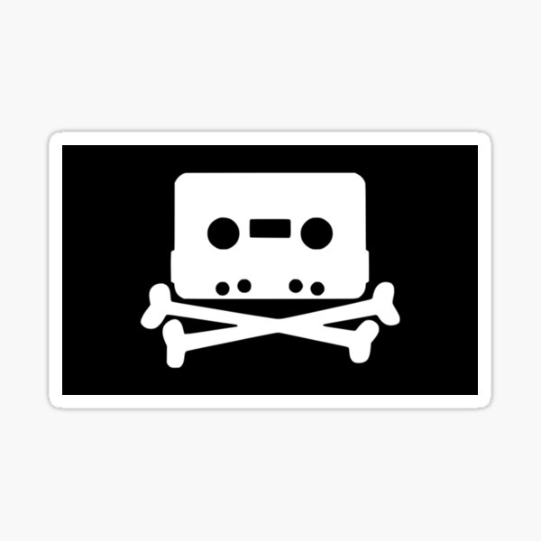 "Pirate Bay!" Sticker for Sale by jpjmoffett | Redbubble