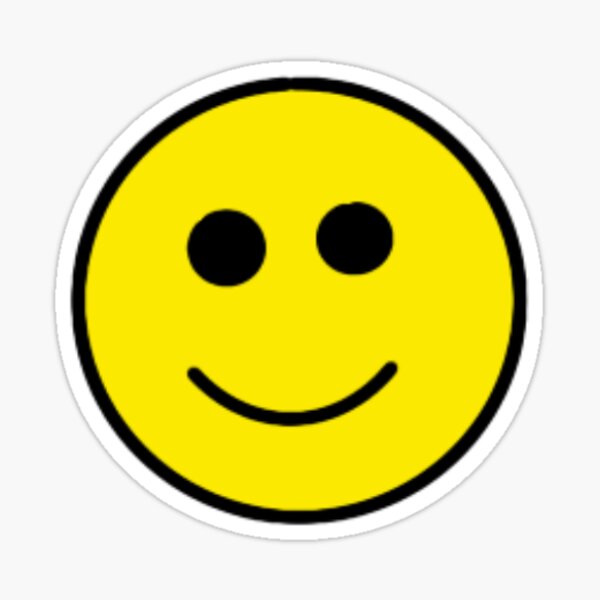 "Smile face " Sticker for Sale by janeestickers | Redbubble