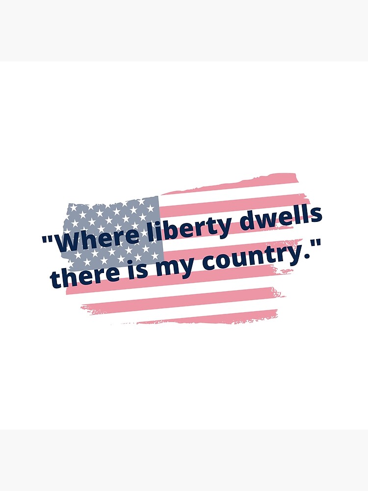 "American Patriotic slogan" Poster for Sale by NZS7Design | Redbubble