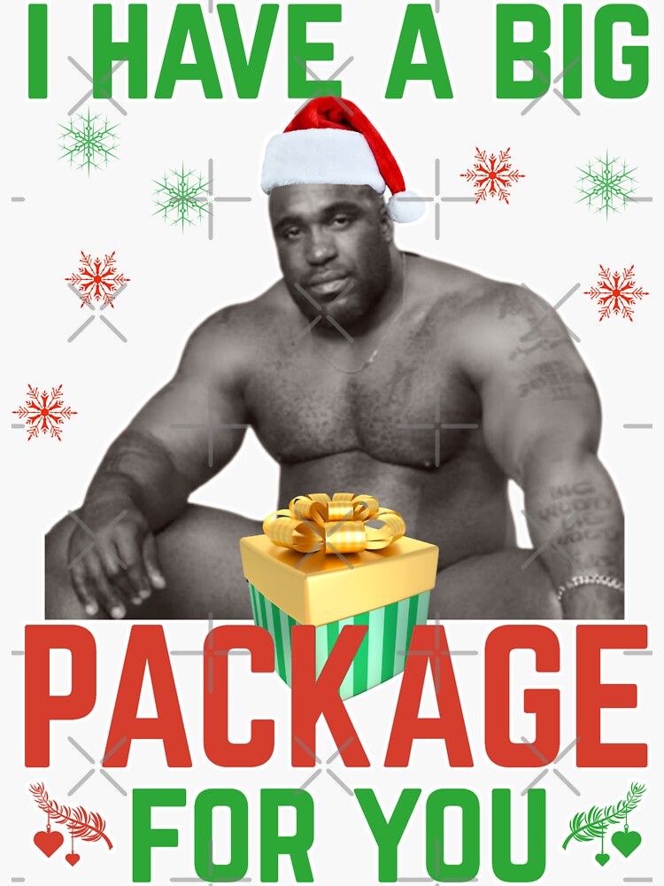 Barry Wood Sitting On Bed Meme I Have A Big Package For You Sticker For Sale By Skinib