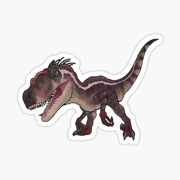 "Raptor with quills" Sticker for Sale by aquariumaster | Redbubble