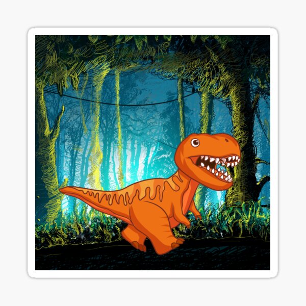 "Jurassic Park" Sticker for Sale by sourav1993 | Redbubble