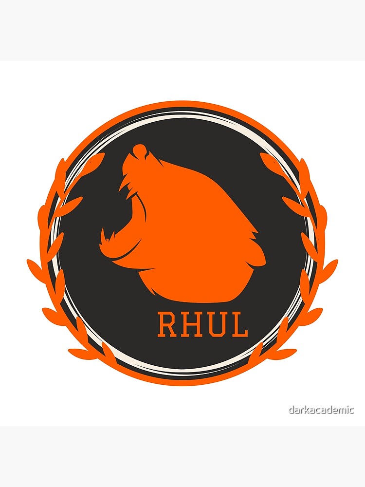 "RHUL Logo" Art Print for Sale by darkacademic | Redbubble
