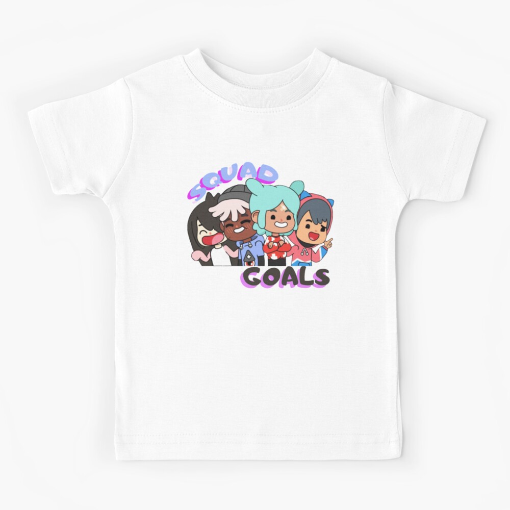 Toca Boca Squad Goal Kids T Shirt By PixelRune Redbubble toca-boca-squad-goal-kids-t-shirt-by-pixelrune-redbubble