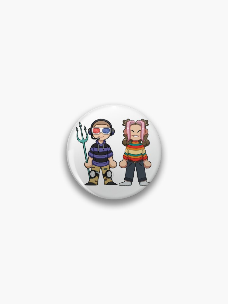"Jack Manifold & Nihachu" Pin for Sale by vetrasama | Redbubble