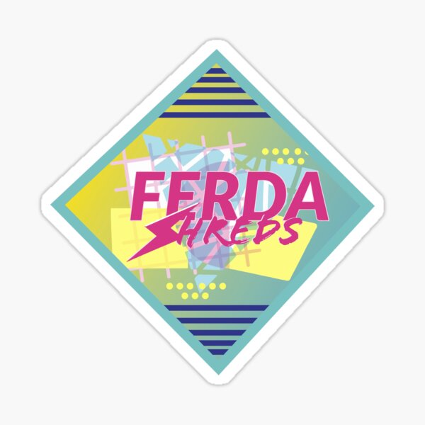"FERDA SHREDS Workout " Sticker for Sale by MD410 | Redbubble