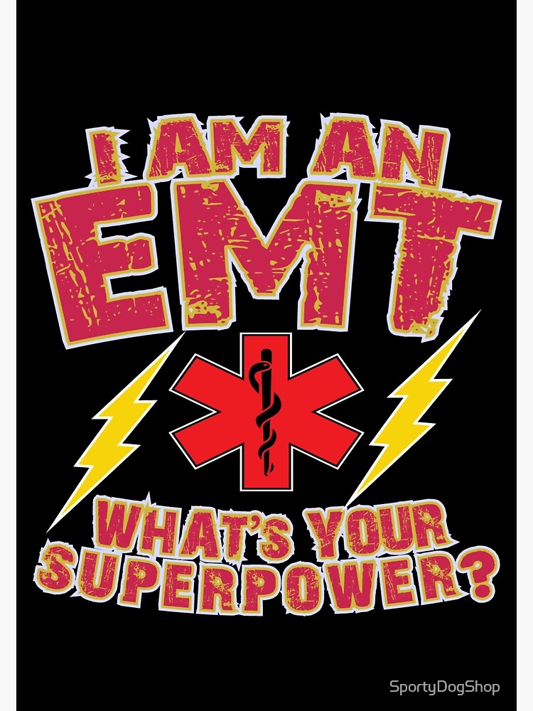 Impression photo « Super-héros EMT, profession paramédicale », par ...