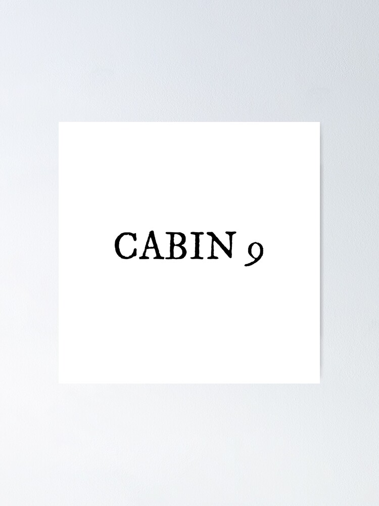 "CABIN 9 - Percy Jackson Cabin Number Hephaestus" Poster for Sale by ...