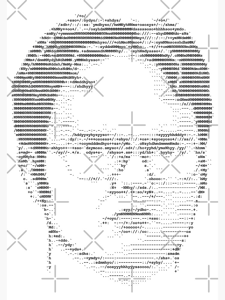 Pams Ascii Art Project Dwight Schrute Face Poster Poster For Sale By Mypartyshirt Redbubble