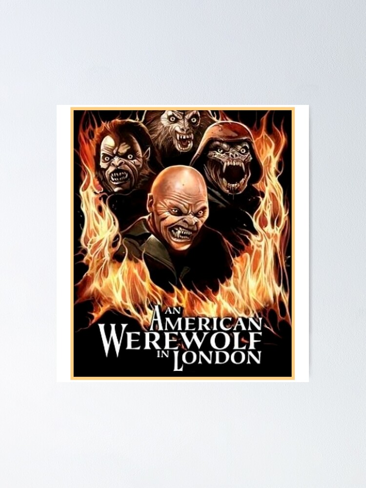 "Werewolf 2 - fan art gifts " Poster for Sale by pauloclementi | Redbubble