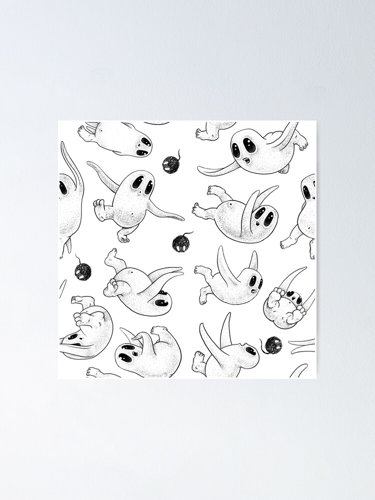 "Pickle Falling" Poster by TheDepsDoodles | Redbubble