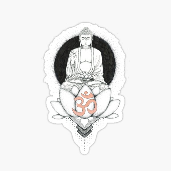 "Om" Sticker for Sale by dariaparsa | Redbubble