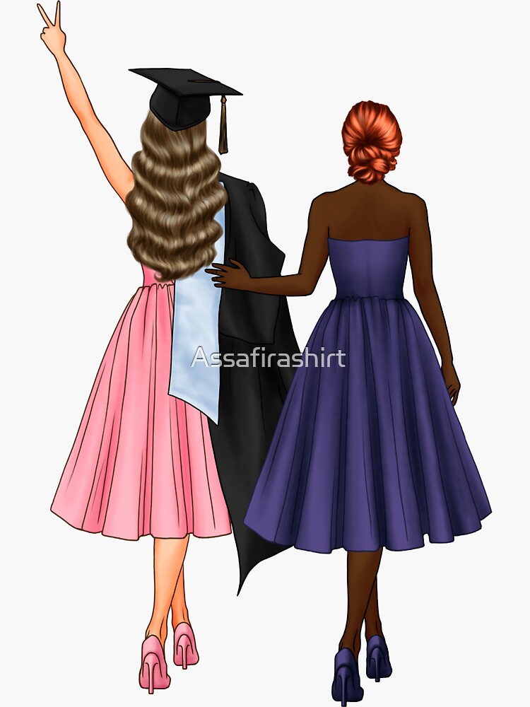 " Graduation Girls High School Graduation " Sticker for Sale by ...