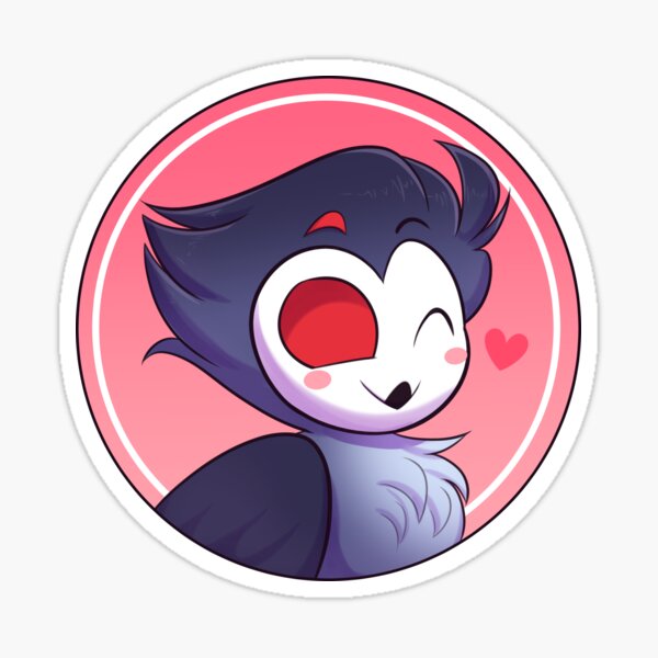 "Owl stolas wink" Sticker for Sale by Norithelord | Redbubble