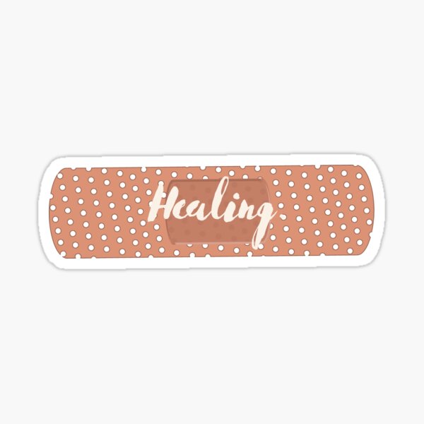 "healing" Sticker for Sale by kkram7 | Redbubble