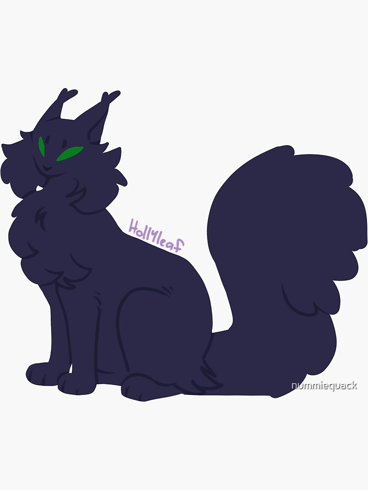 "Simple Hollyleaf design" Sticker by nummiequack | Redbubble