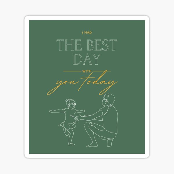 "Taylor Swift The Best Day lyrics" Sticker for Sale by mortal-artwork ...