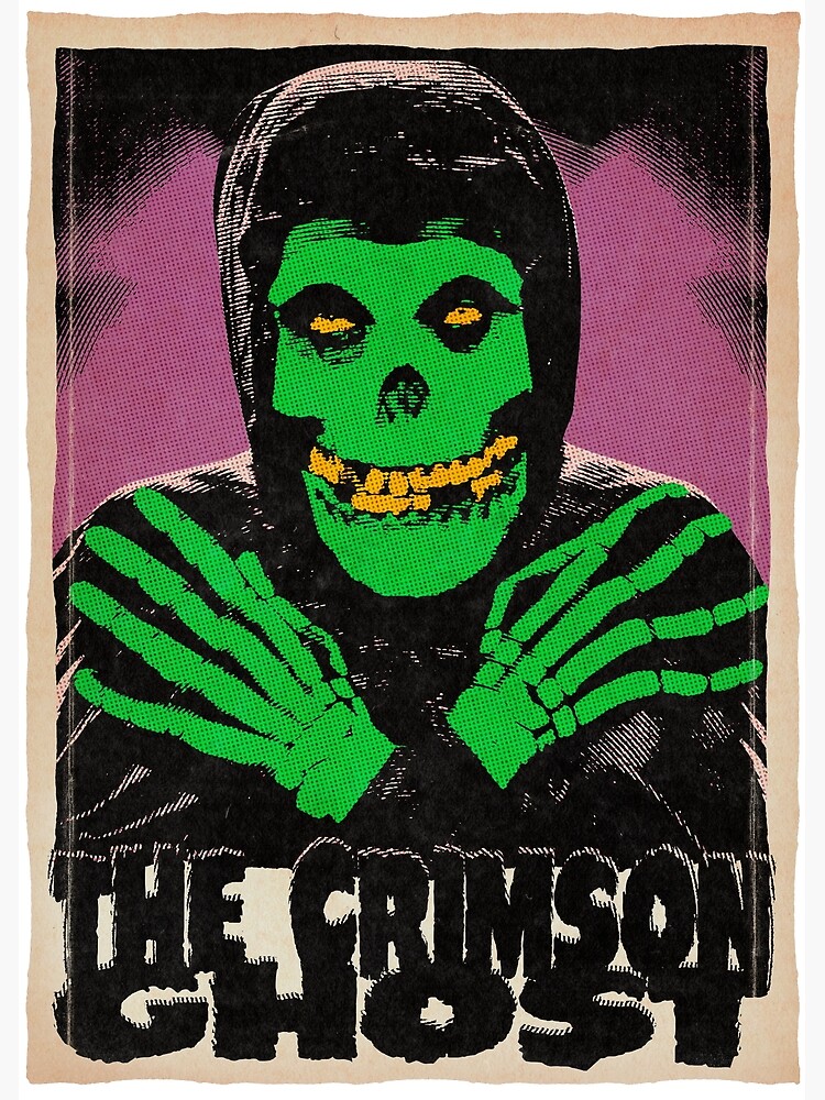 "The Crimson Ghost" Poster for Sale by Dead-Boy-Maic | Redbubble