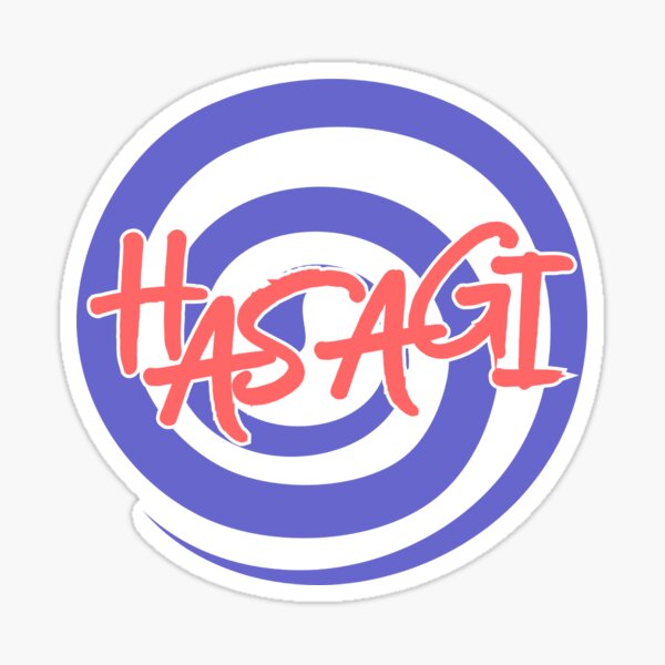 "Hasagi" Sticker for Sale by Djaffart | Redbubble