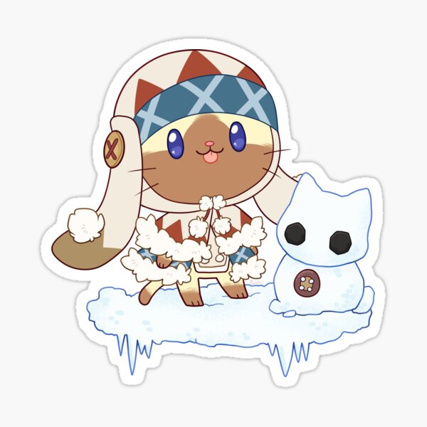 Snowcat Stickers | Redbubble