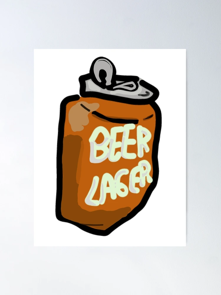 Beer Can Cartoon