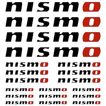 "Nismo stickers " Sticker for Sale by Bubblism | Redbubble