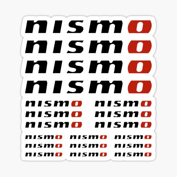 "Nismo stickers " Sticker for Sale by Bubblism | Redbubble