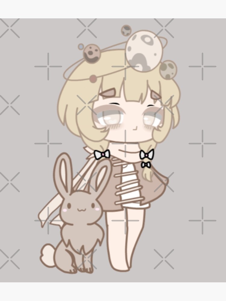 " aesthetic gacha life / gacha club character" Poster for Sale by ...