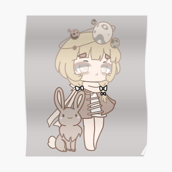 " aesthetic gacha life / gacha club character" Poster for Sale by ...